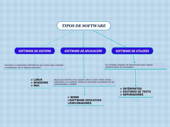 TIPOS DE SOFTWARE - Mind Map
